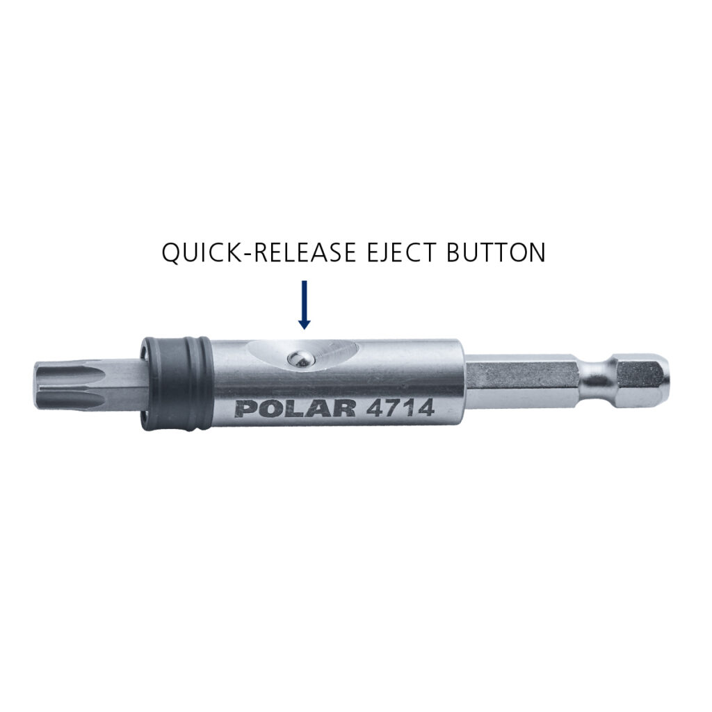 1/4” Quick-release bitsholder – Polar Tools